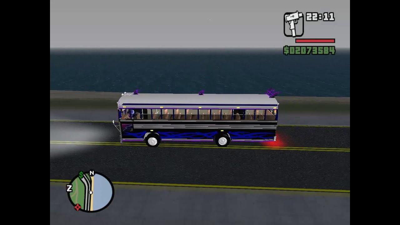 Blue Bird GTA SA Ruta 111 Ilobasco (Mods 503) - YouTube