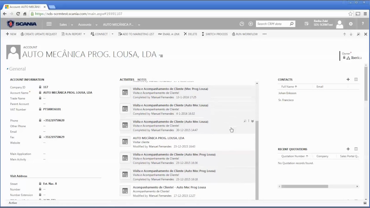 How to navigate in CRM - YouTube