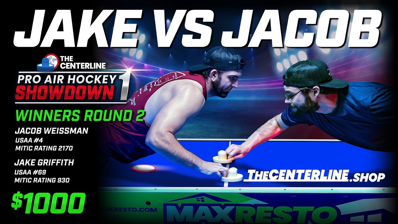 Pro Air Hockey Showdown #1 - Winners Round 2 - Jake Griffith vs Jacob ...