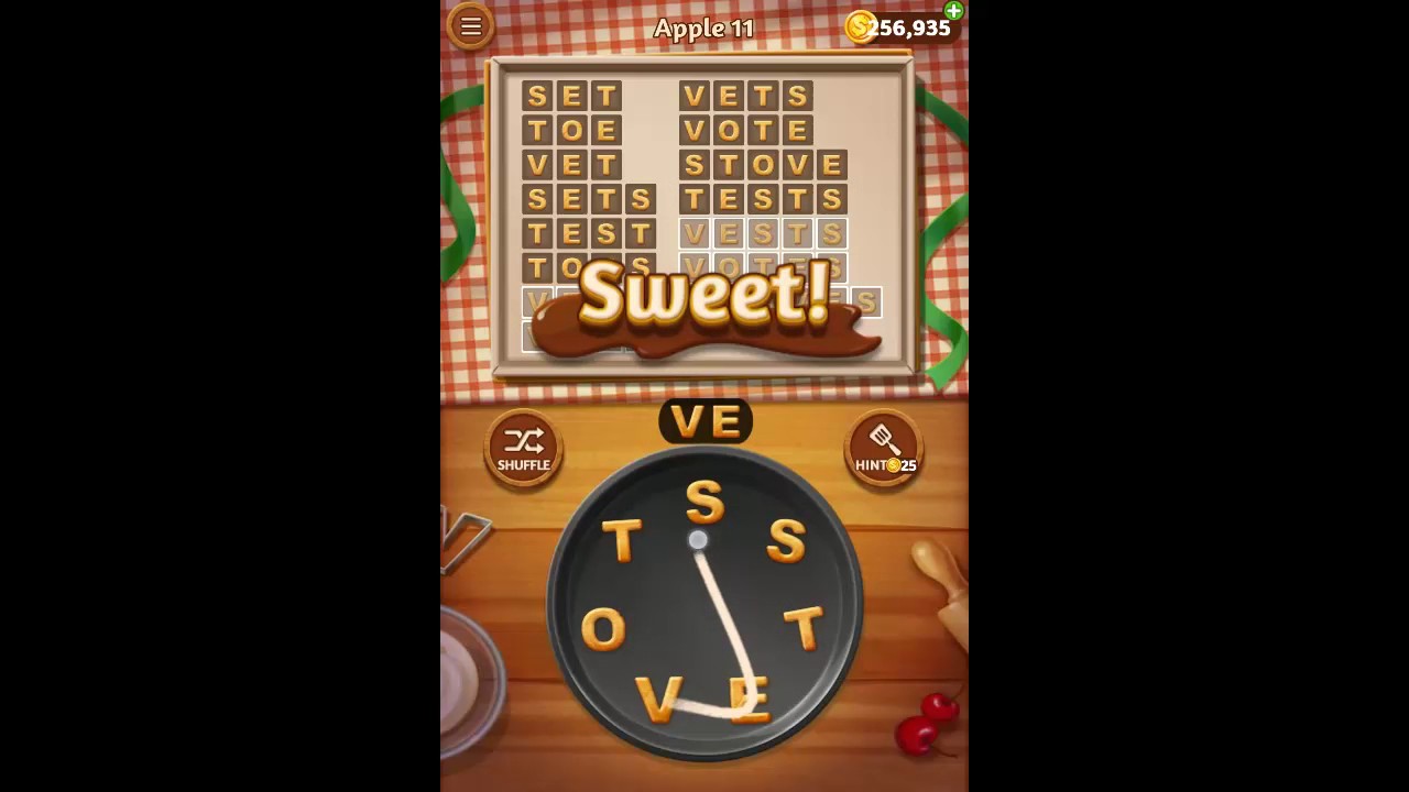 Word Cookies Apple Pack Level 11 Answers - YouTube