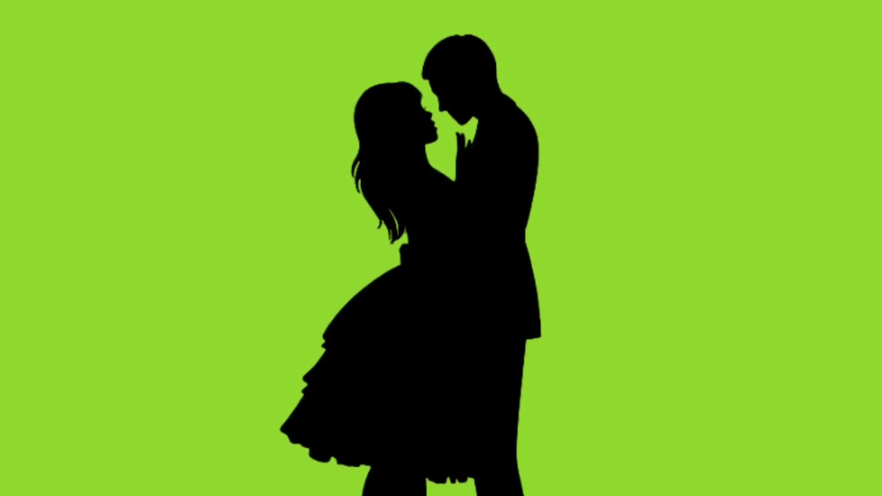 couple green screen vector | free templates - YouTube