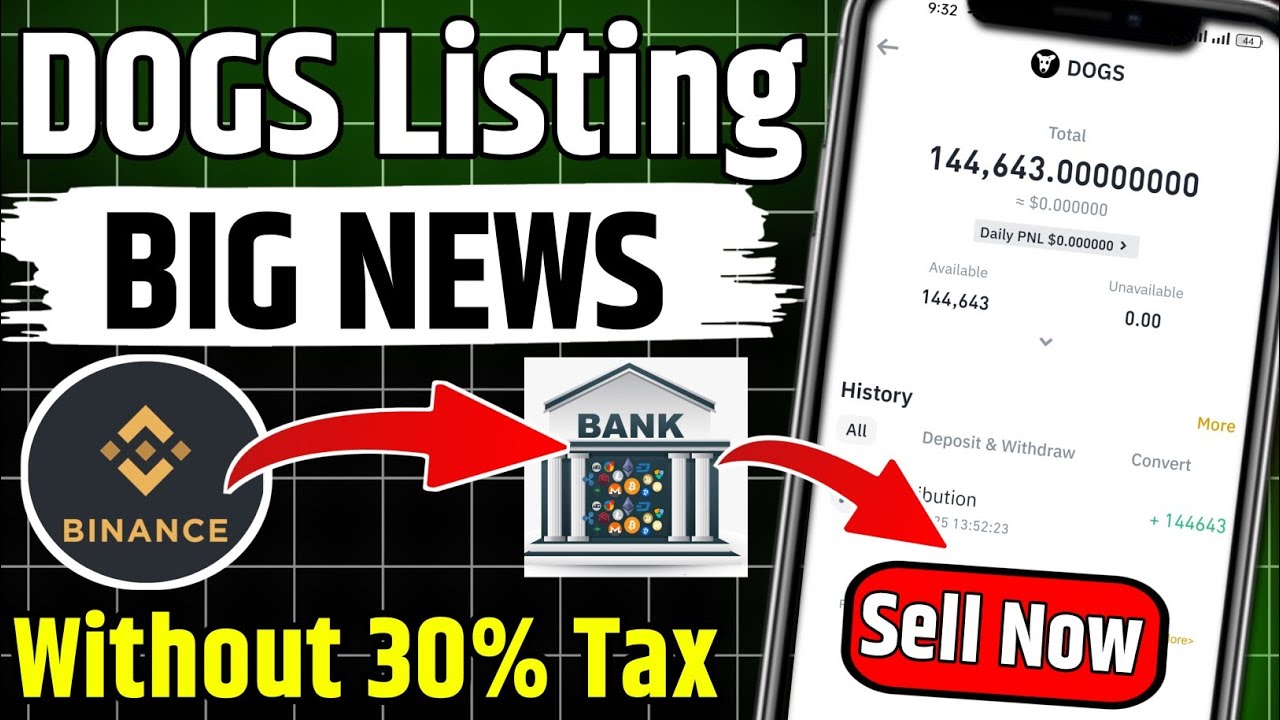 DOGS airdrop Sell Now | Dogs Airdrop Claim now | Dogs coin sell | dogs ...