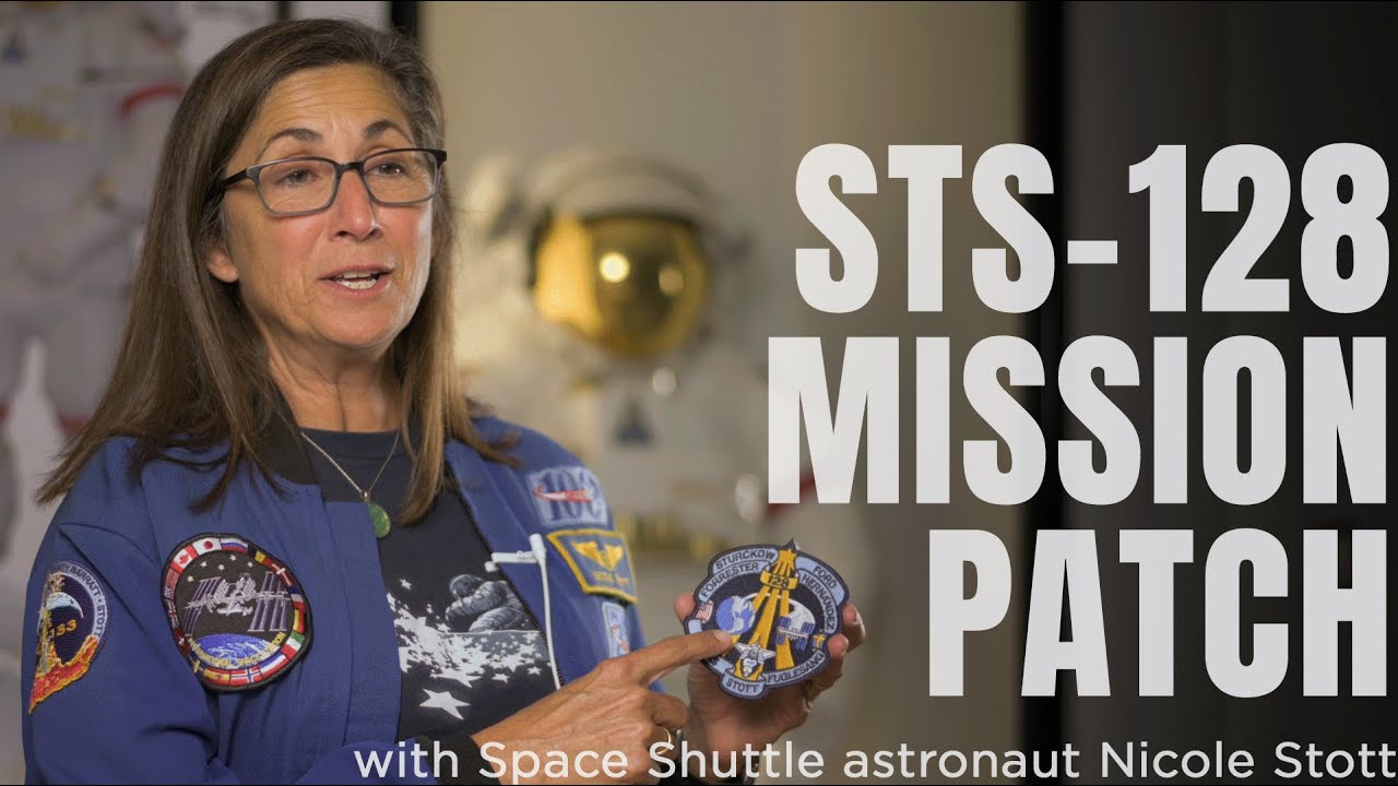 Cosmo Art: Astronaut Nicole Stott Explains the STS-128 Crew Patch - YouTube