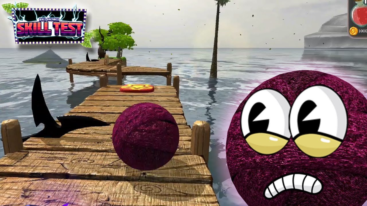 Ball balance Skill Test - Passing the eleventh level! - YouTube