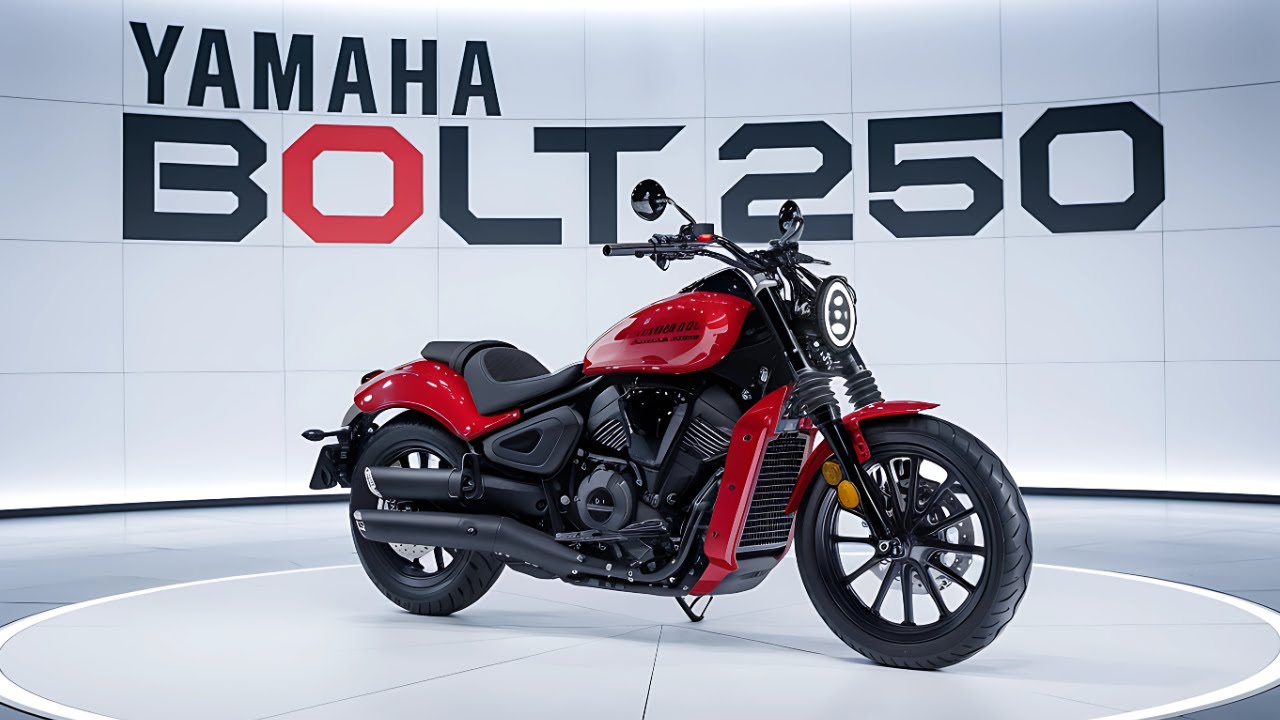FINALLY LAUNCHED! 2025 Yamaha Bolt 250 is Here and It's Stunning! - YouTube