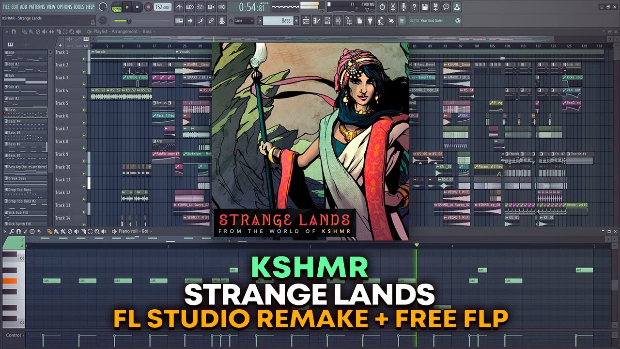 KSHMR - Strange Lands [FL Studio Remake + FREE FLP] - YouTube