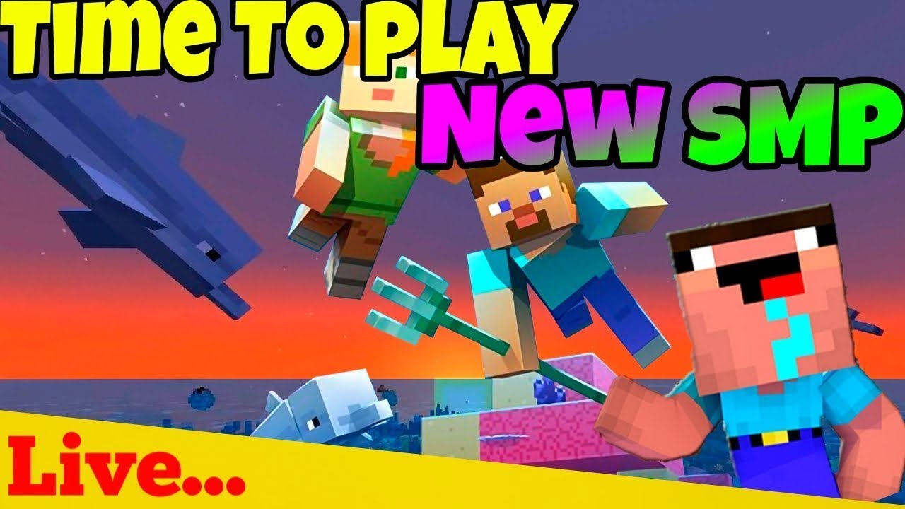 Playing minecraft public smp come all | join my smp | time to play smp ...