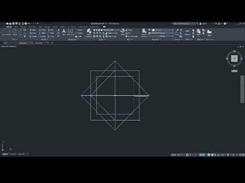 TUTORIAL HOW TO MAKE INTERLACE SQUARE IN AUTOCAD, (FOR EDUCATIONAL PURPOSES ONLY). - YouTube