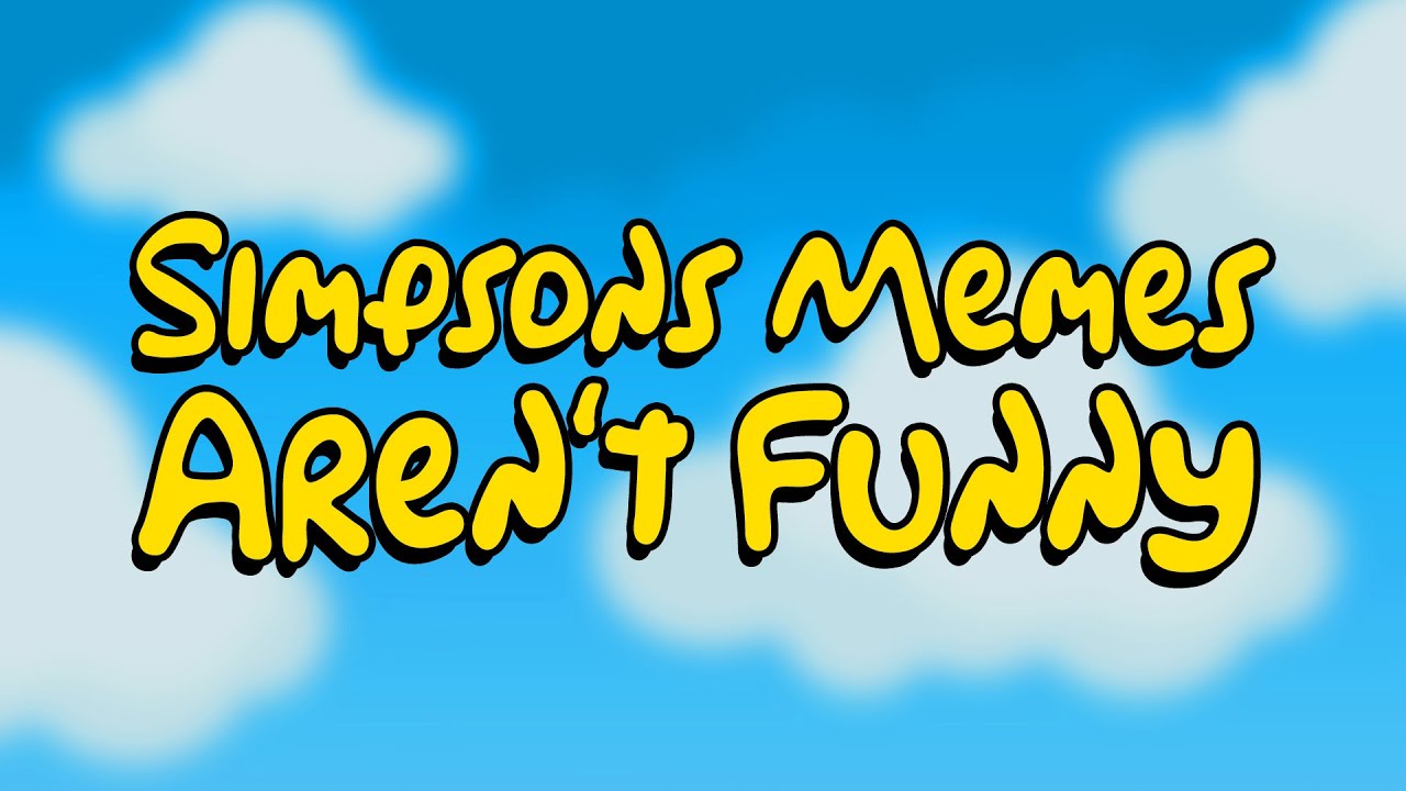 Funny Simpsons Memes