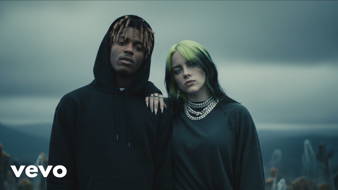 Billie Eilish, Juice WRLD - Ghost Wear My Skin [LYRIC VIDEO 2025] [FAN ...