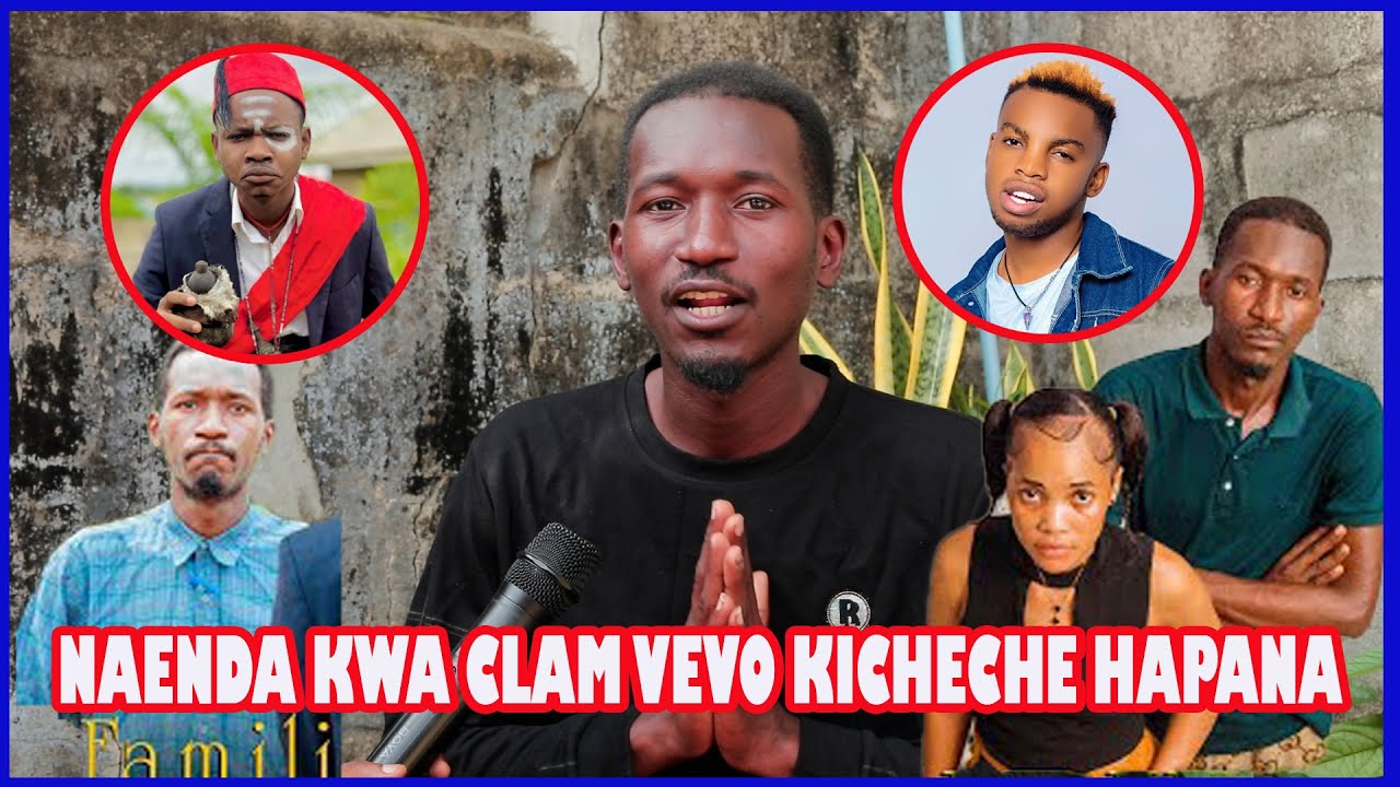 MANYANYA AFUNGUKA MADUDU YA KICHECHE/AMTAJA CLAM VEVO NA MKOJANI ...