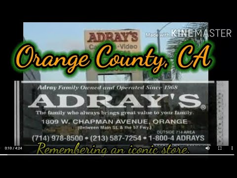 Adray's Electronics in Orange County California - YouTube