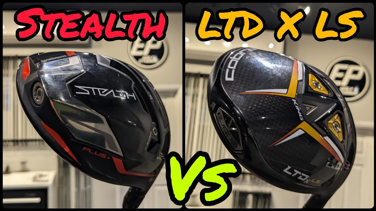 Taylormade Stealth Plus vs Cobra LTD X LS - HUGE Driver Head 2 Head ...