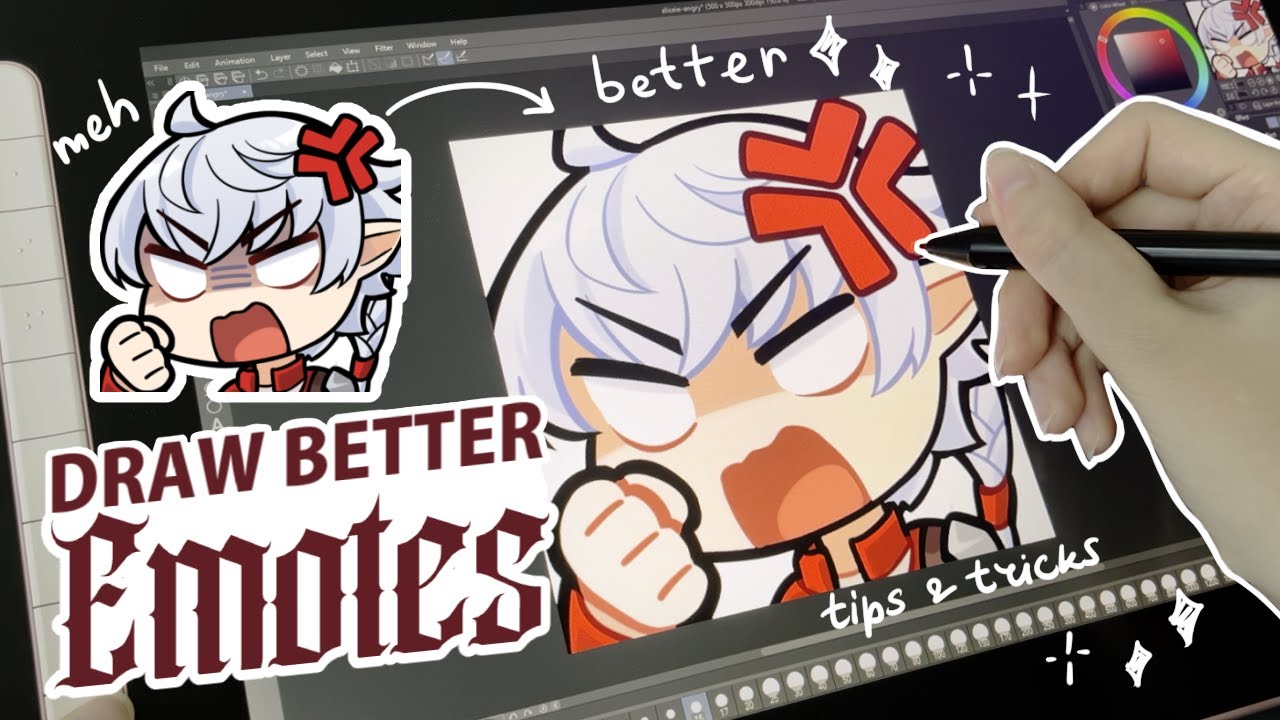 How to improve your Twitch emotes 🌷 Tips and tricks - YouTube