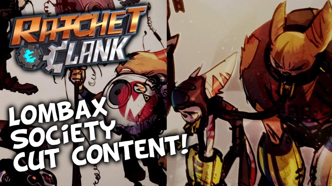 Ratchet & Clank - The Lombax Society Cut Story Line - The Lombaxes Were ...
