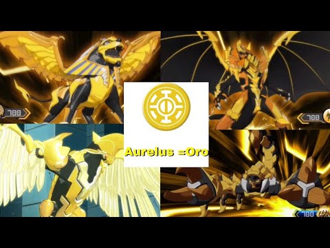 All Bakugan & Geogan Aurelus - YouTube