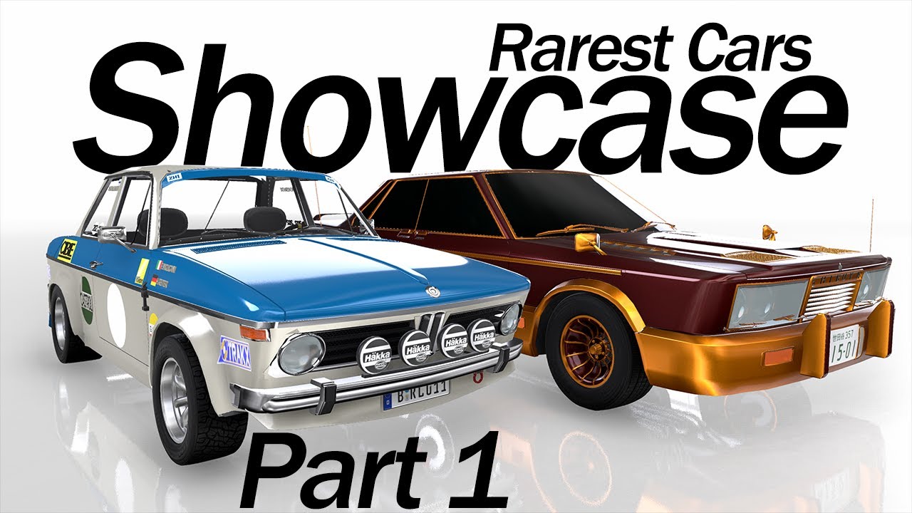Rarest Cars Showcase Part 1 (w/ Shinyodd) - YouTube