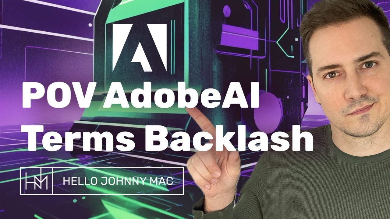 Adobe AI Terms Spark Massive Backlash - My POV - YouTube