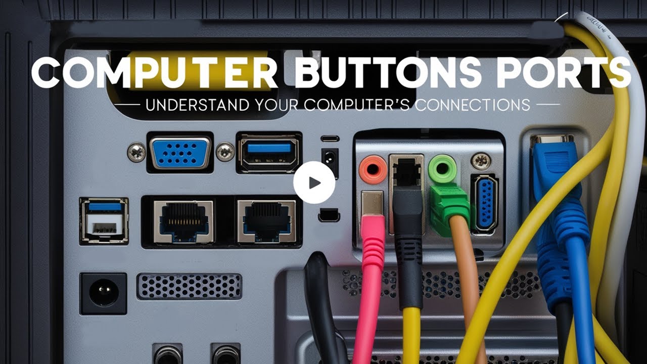 A Guide to Computer Buttons and Ports | Understanding Computer Buttons ...