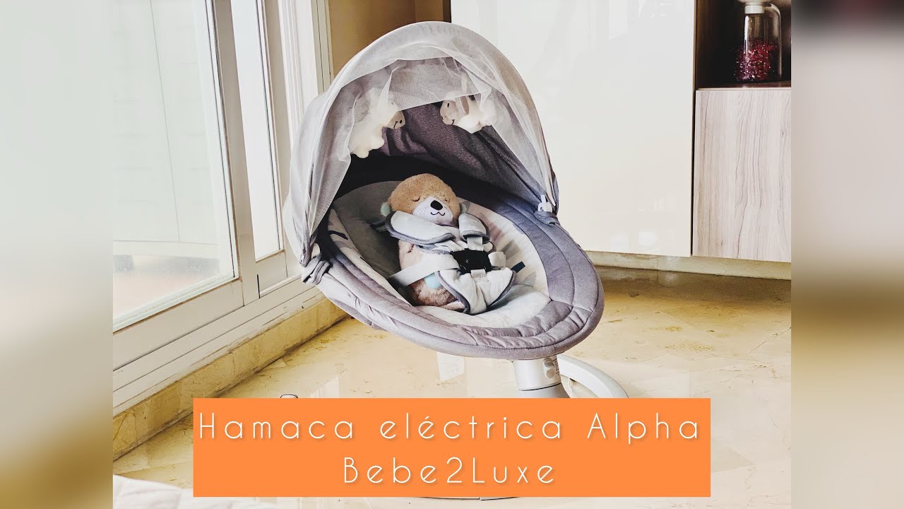 Hamaca mecedora eléctrica para bebé de Bebe2Luxe - YouTube
