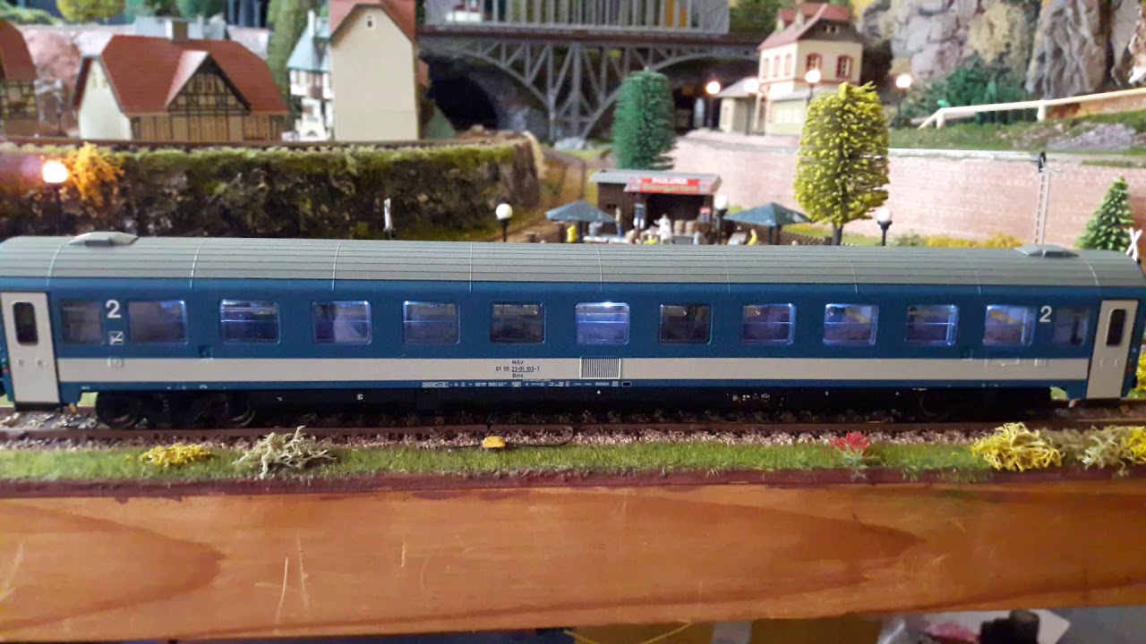 ACME 52010, 52011, 52012 DCC vagon világítás htech.hu - YouTube