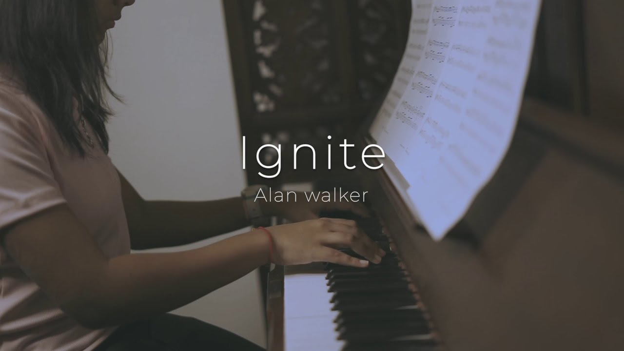 Ignite - Alan Walker | Advanced Piano Cover | Amvi Prakash Srivastava ...