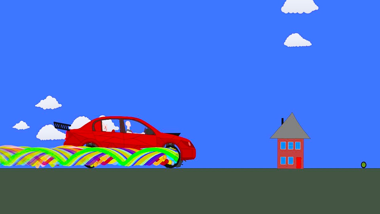 Phun Algodoo Car Destruction #28 - YouTube