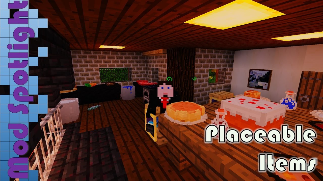 Mod Spotlight - Placeable Items - YouTube