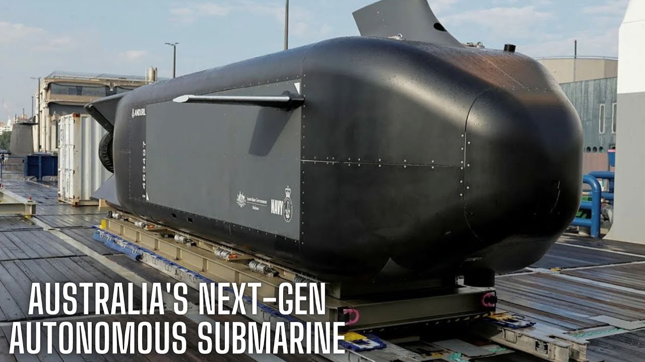 Introducing Ghost Shark: Australia's Next-Gen Autonomous Submarine ...