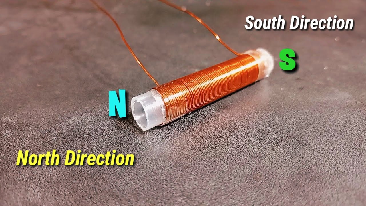 How to make magic magnet, Magnet, copper wire magnet, magnetic field ...