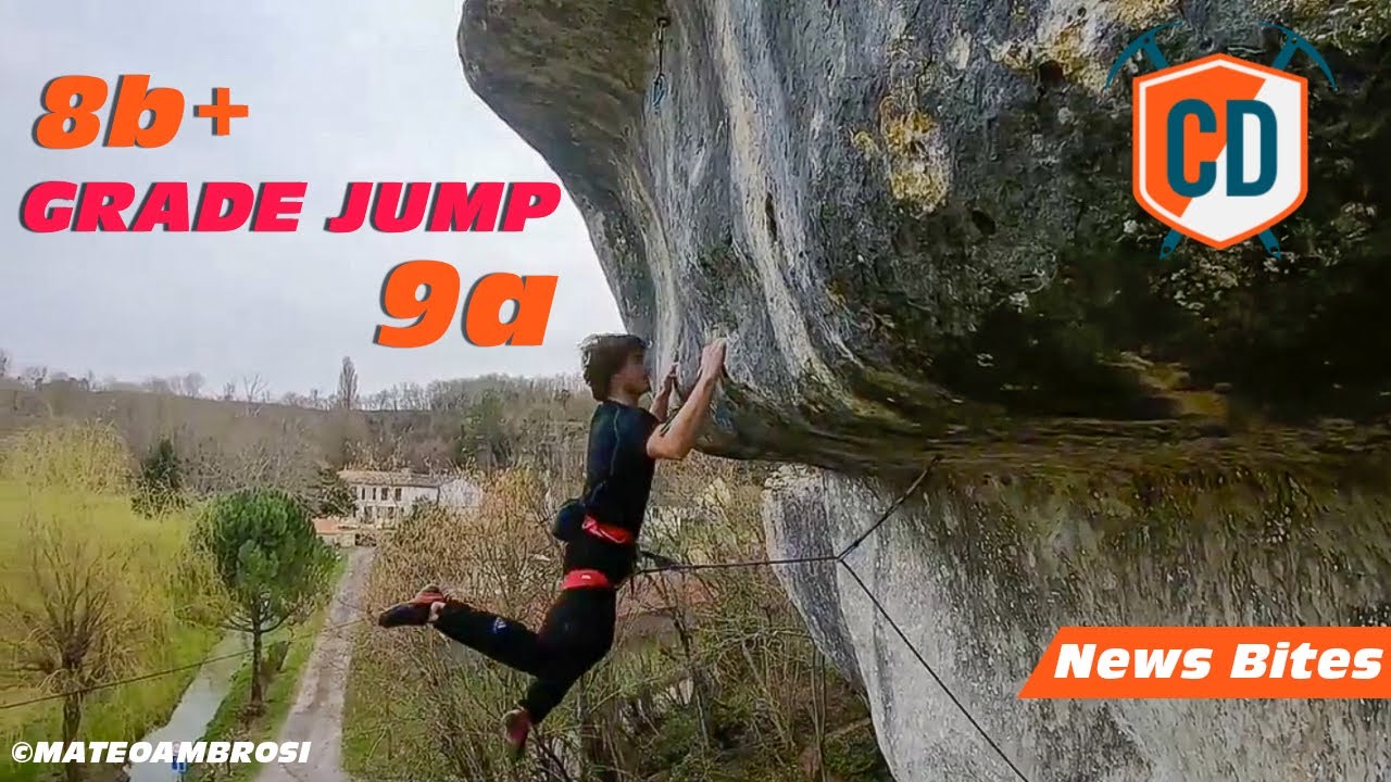 Skipping 3 Grades To Climb 9a | News Bites - YouTube