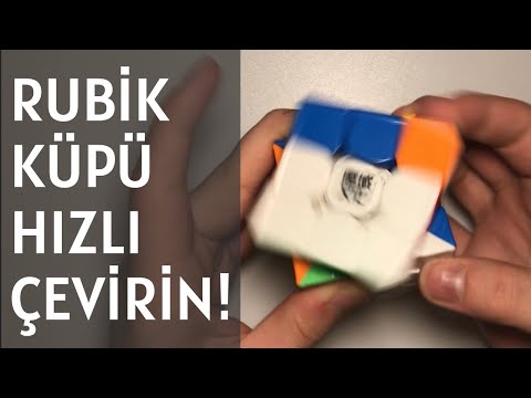 Rubik Küpü Parmak Hareketleri (Finger Tricks) Nasıl Yapılır? Rubik Küp Nasıl Daha Hızlı Çevrilir?