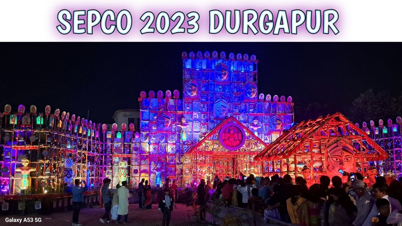 One of the Best Durga Puja Pandal of Durgapur Sepco Township Puja 2023 ...