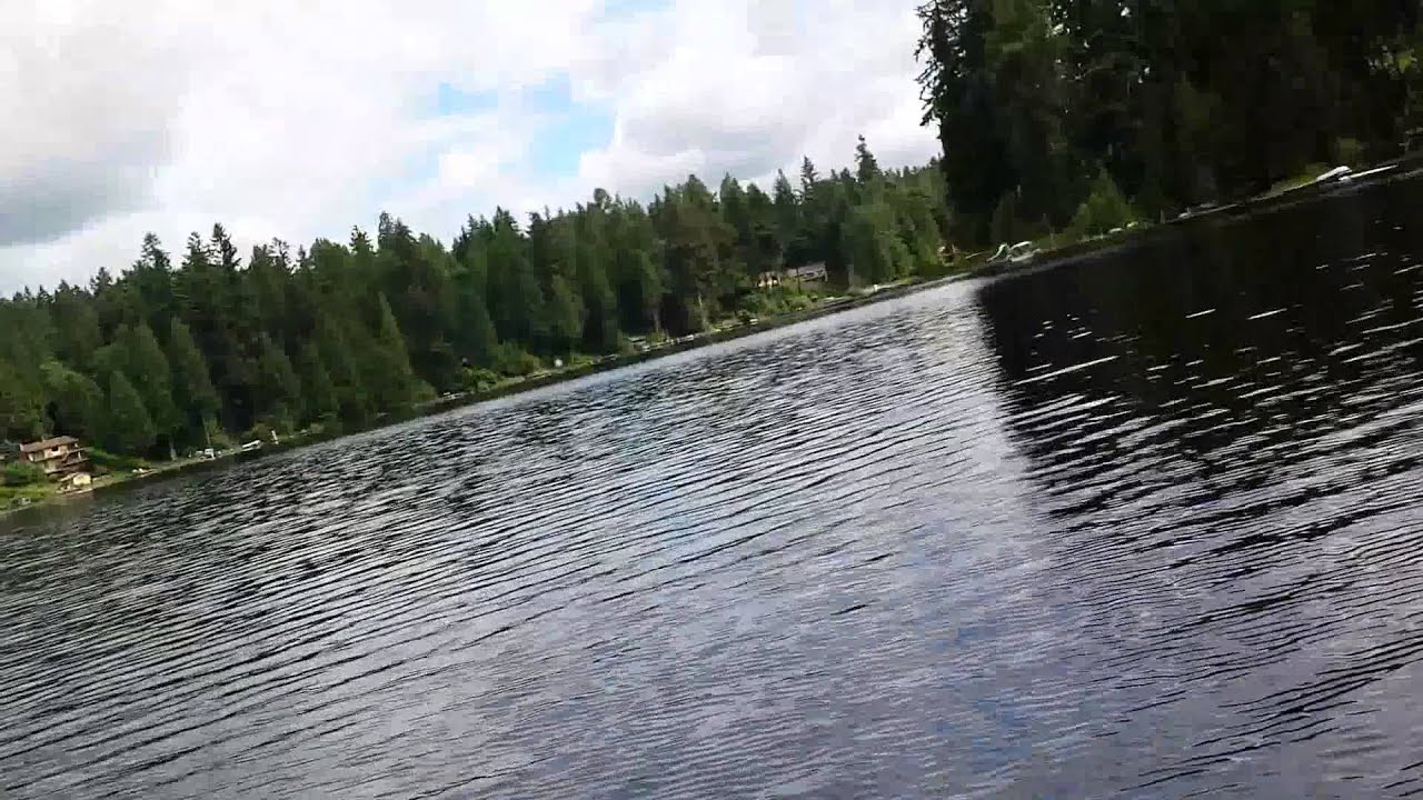 Fishing in Spring Lake, WA - YouTube