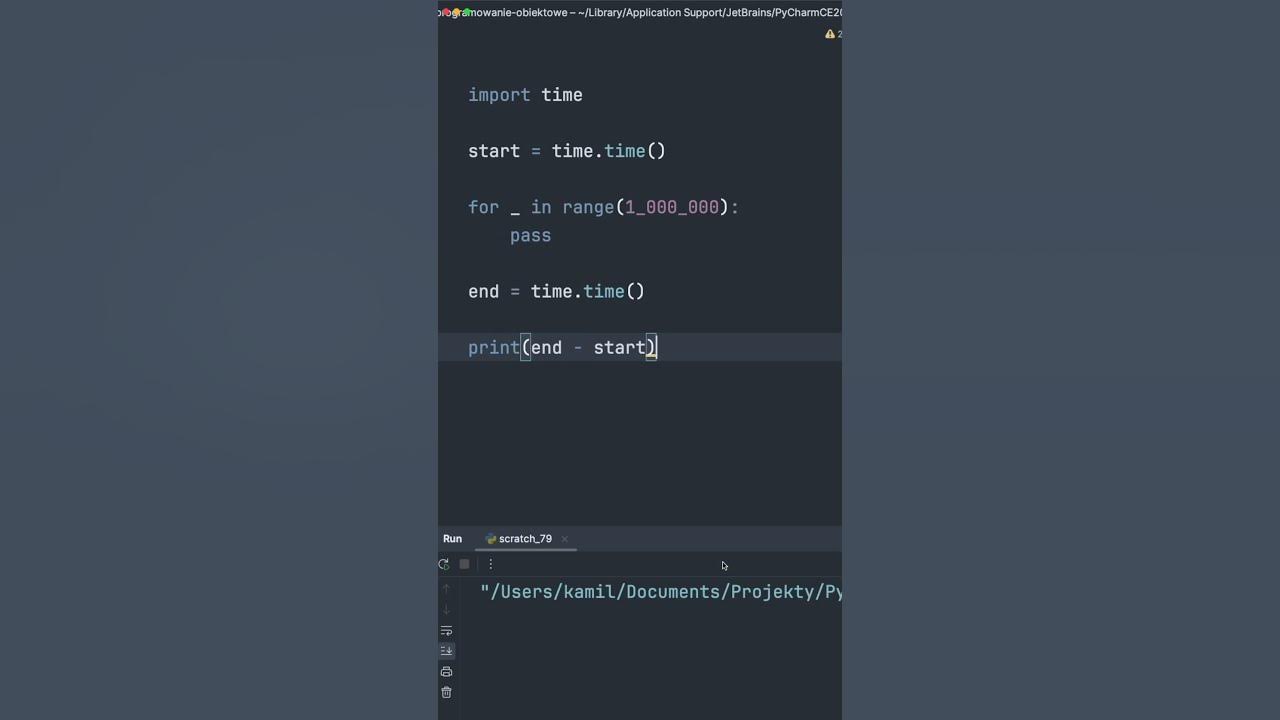Jak policzyć czas wykonania programu w Pythonie? #python #programowanie ...