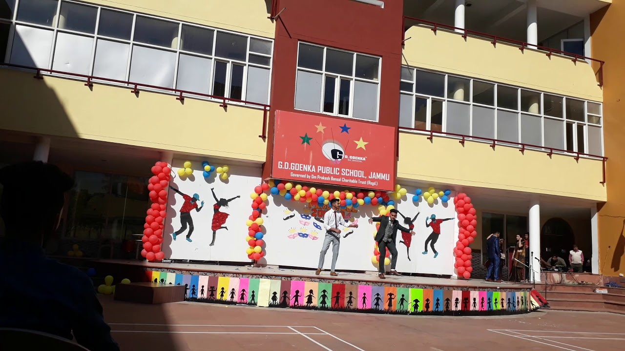 GD Goenka Public School Jammu| Farewell class 12th | Freestyle ...