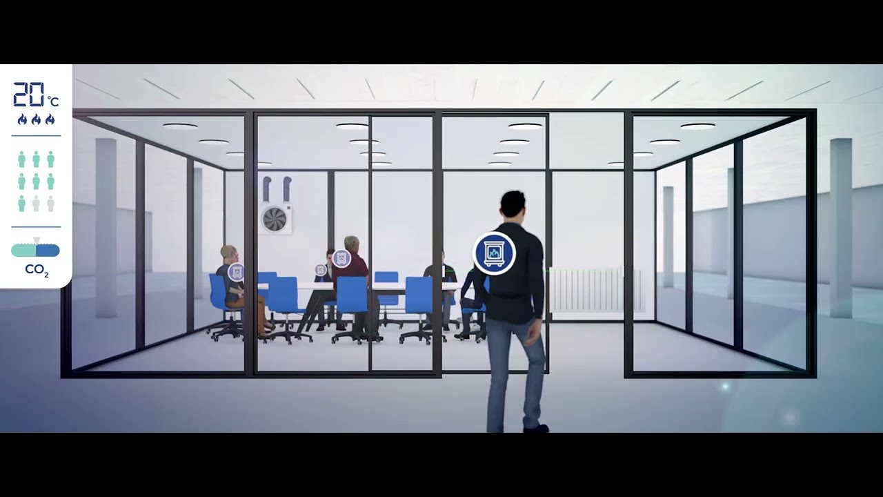 Smart office solutions with IMBuildings People Counter - YouTube