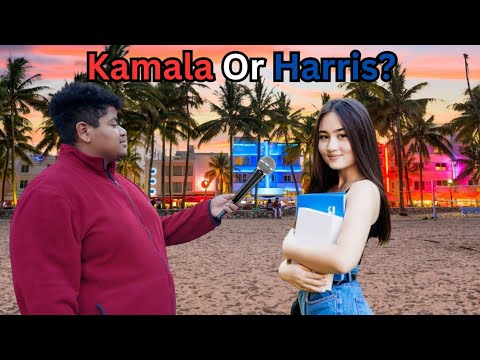 I asked multimillionaires in Miami who they're voting for IRL - YouTube