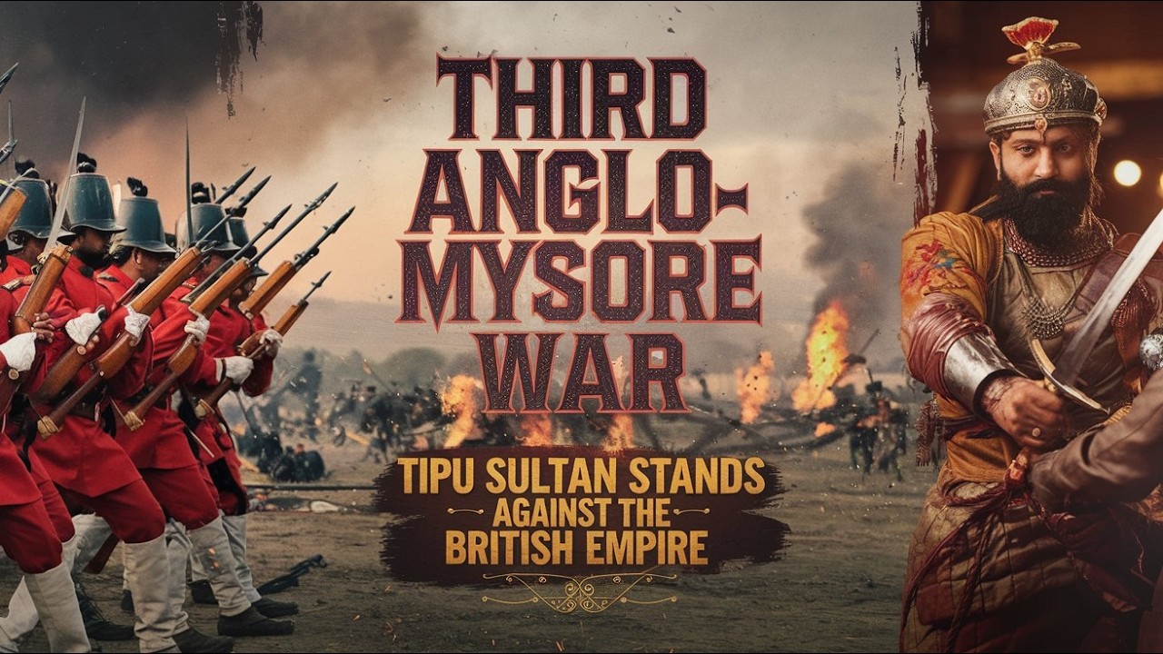Third Anglo Mysore War: Tipu Sultan STANDS AGAINST the British Empire in 1789! - YouTube