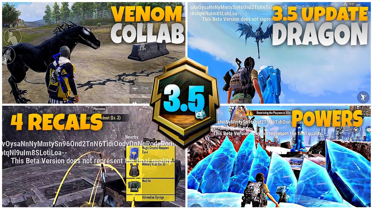 🔥 PUBG 3.5 Update: New Special Powers & Venom Collab Locations Revealed ...