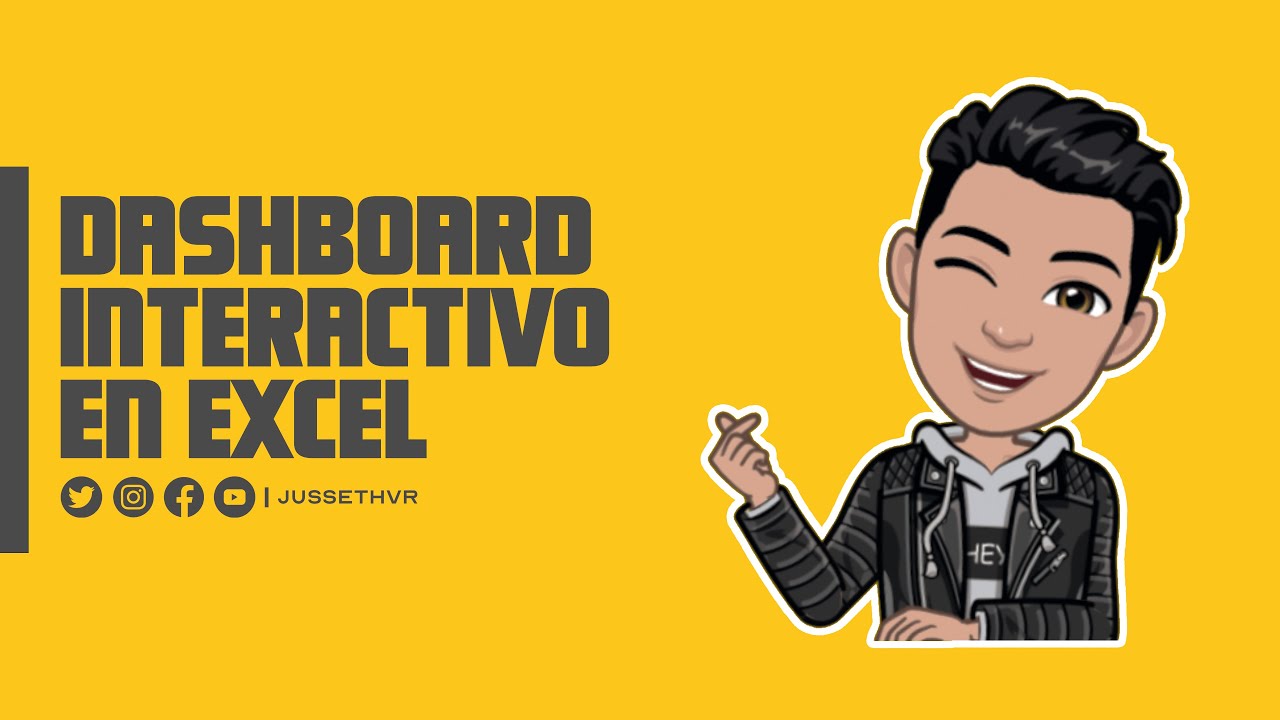 [Dashboard] Menú interactivo para presentaciones en Excel 2023 - Link ...