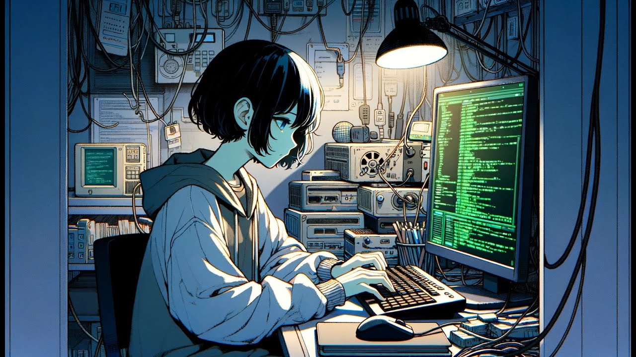 Lofi Coding Girl #6 - 1 Hour Lofi Hip Hop [ Study / Coding Beats ...