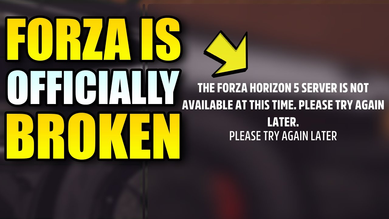 Forza is OFFICIALLY SHUTTING DOWN - YouTube