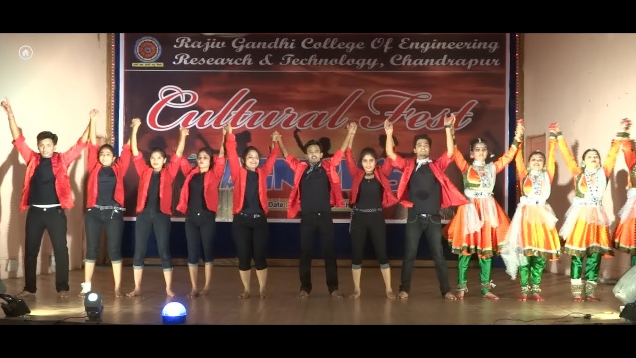 Electrical Dept Dance||CulturalFEST||AGNI2K15 @Rajiv Gandhi Cert ...