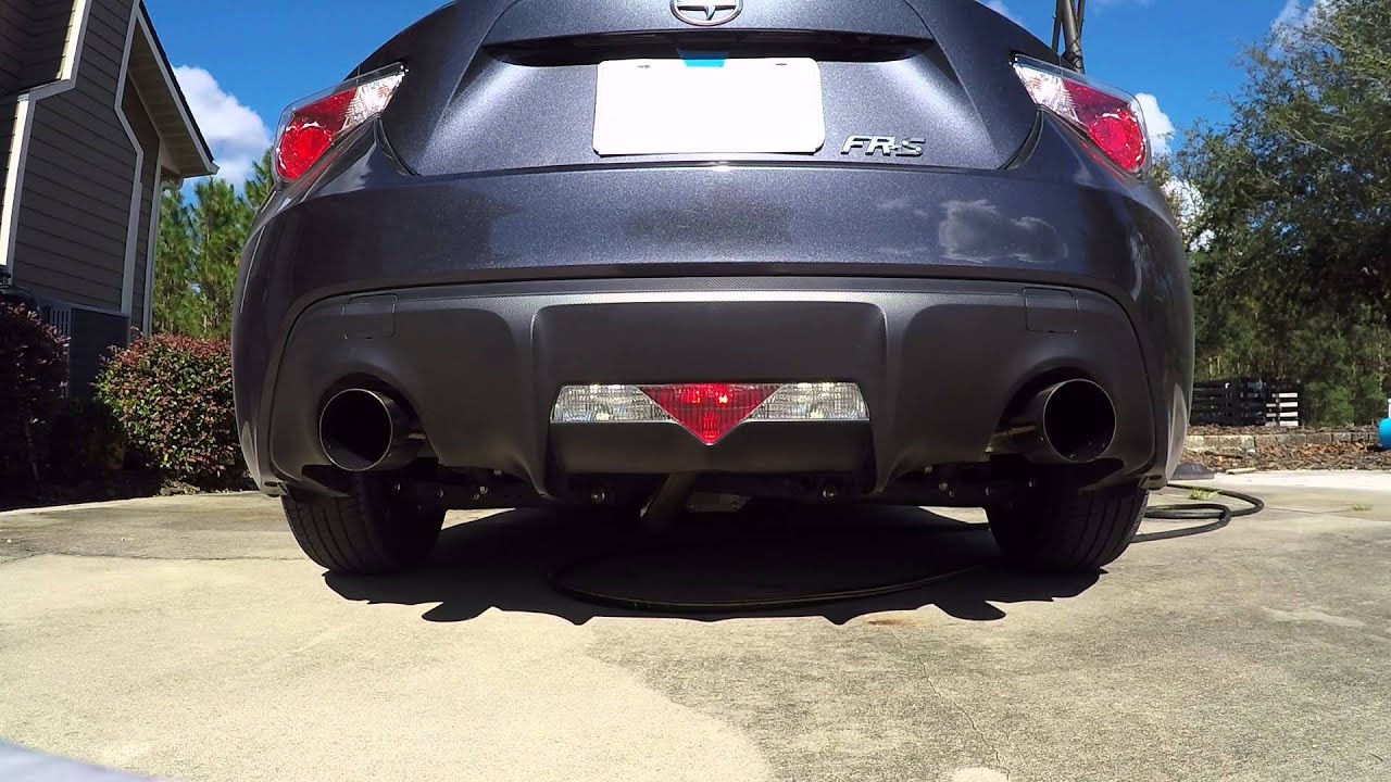 2013 Scion FRS with Tsudo SE Cat Back Exhaust - YouTube