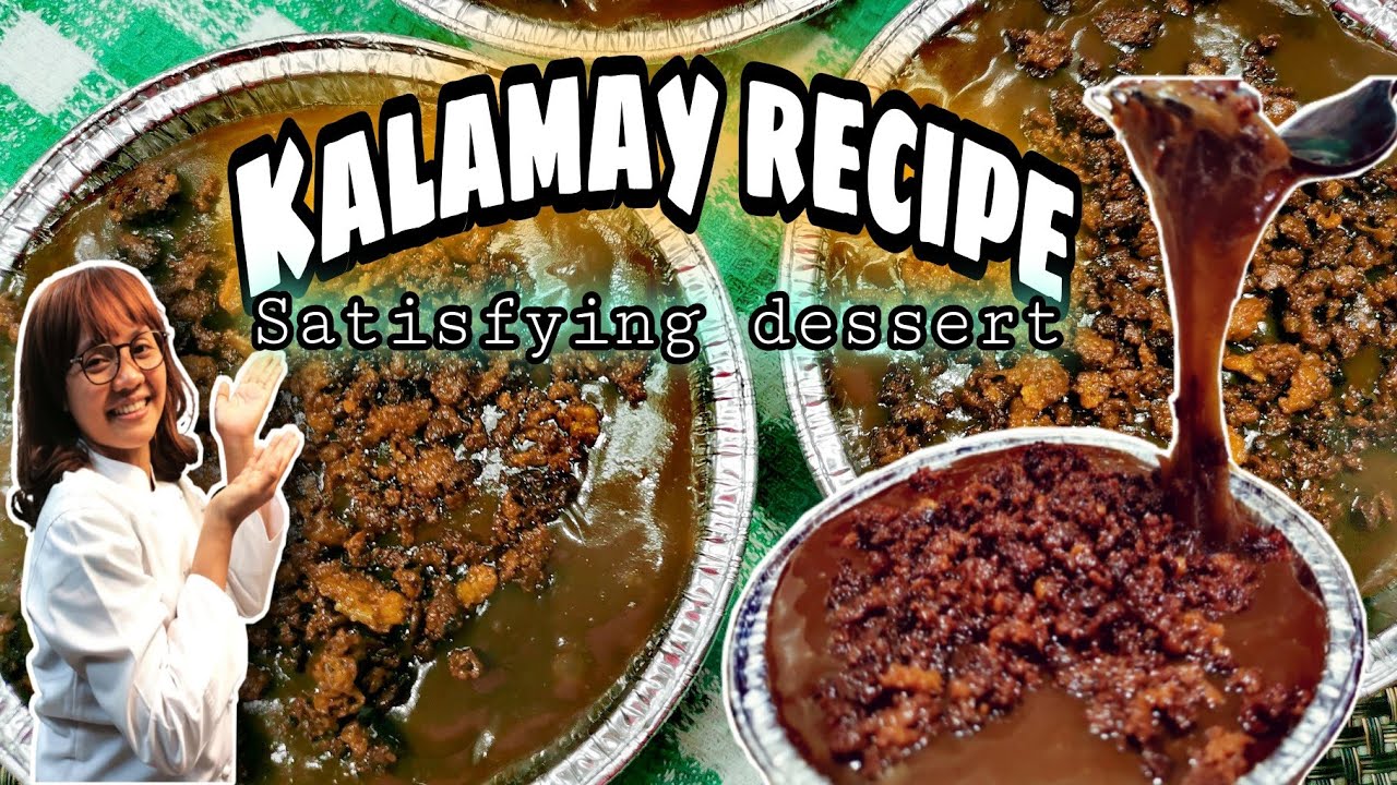 KALAMAY RECIPE WITH TOASTED COCONUT CURD - YouTube