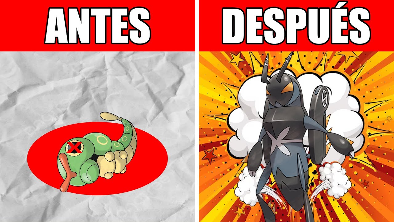 EVOLUCIÓN del TIPO BICHO en el MUNDO POKÉMON - YouTube