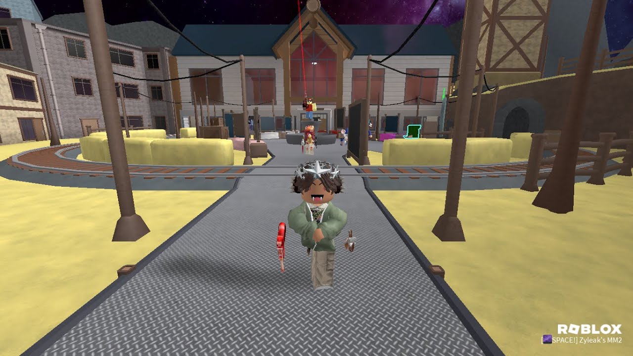 Playing as OBV1HARRY in Zyleaks mm2 (Beating campers +Gameplay) - YouTube