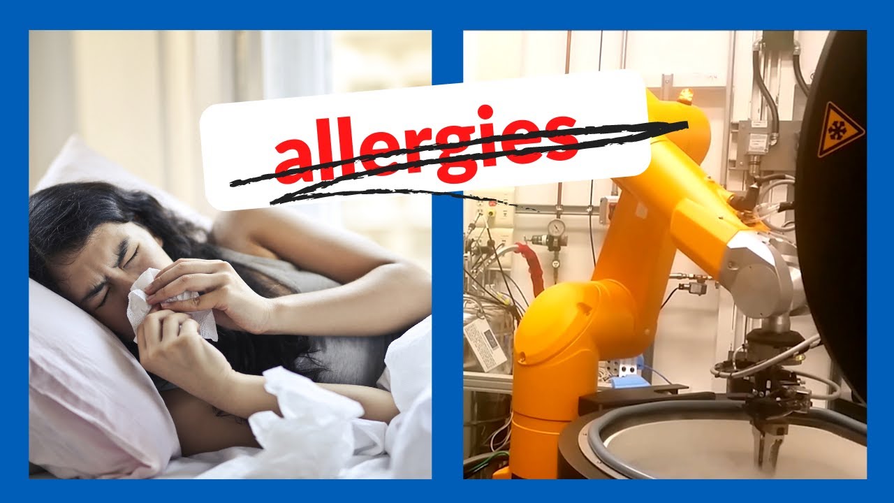 Analyzing a detergent to help allergy sufferers - YouTube
