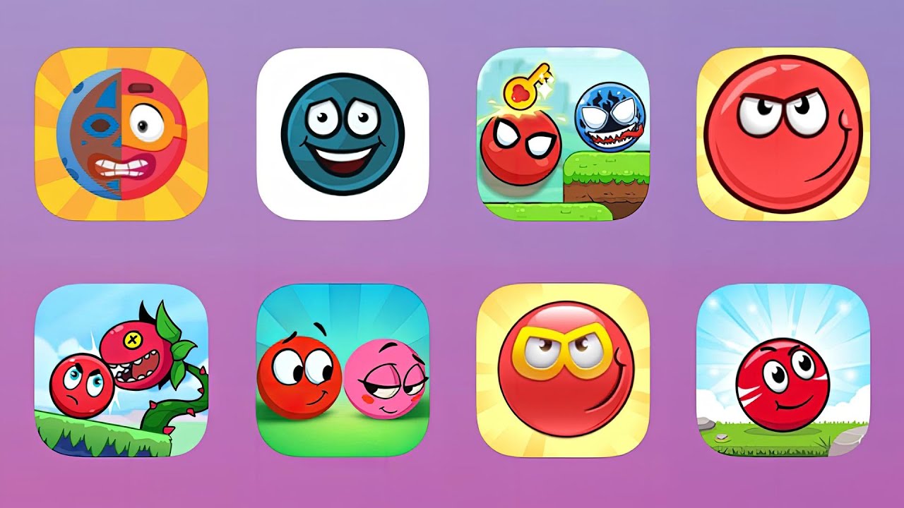 Red Rolling Hero, Blue Ball 10, Red & Blue Balls, Red Ball 4 and More ...